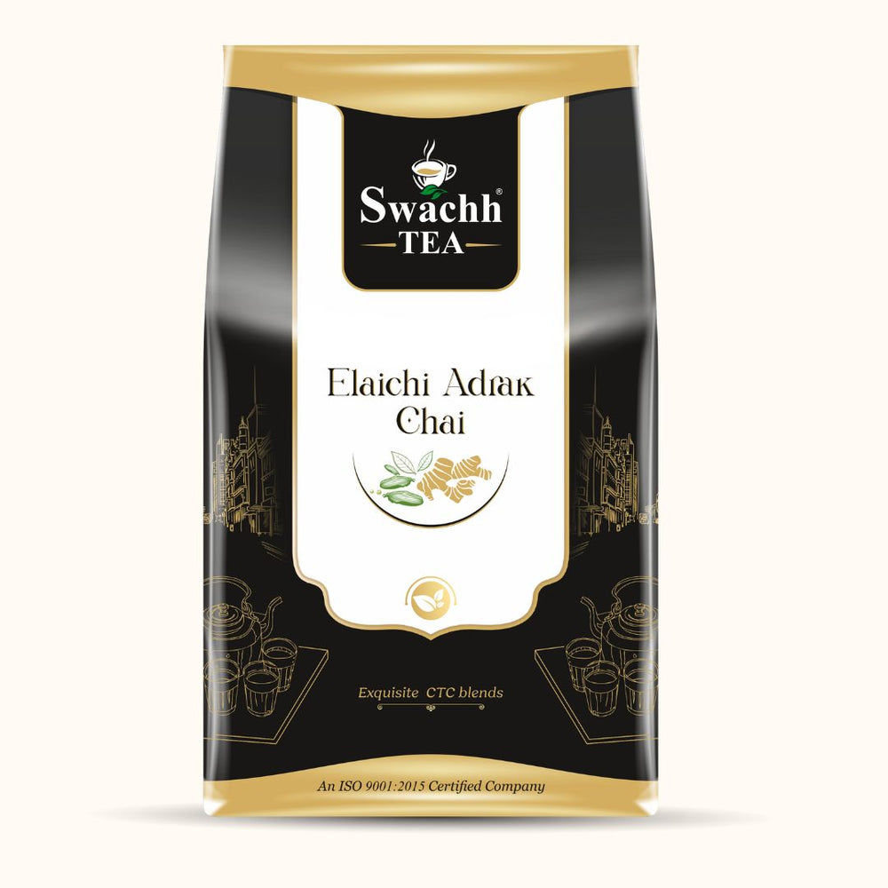 Warmth & Wellness in Every Cup: Swachh Tea's Authentic Elaichi Adrak ...