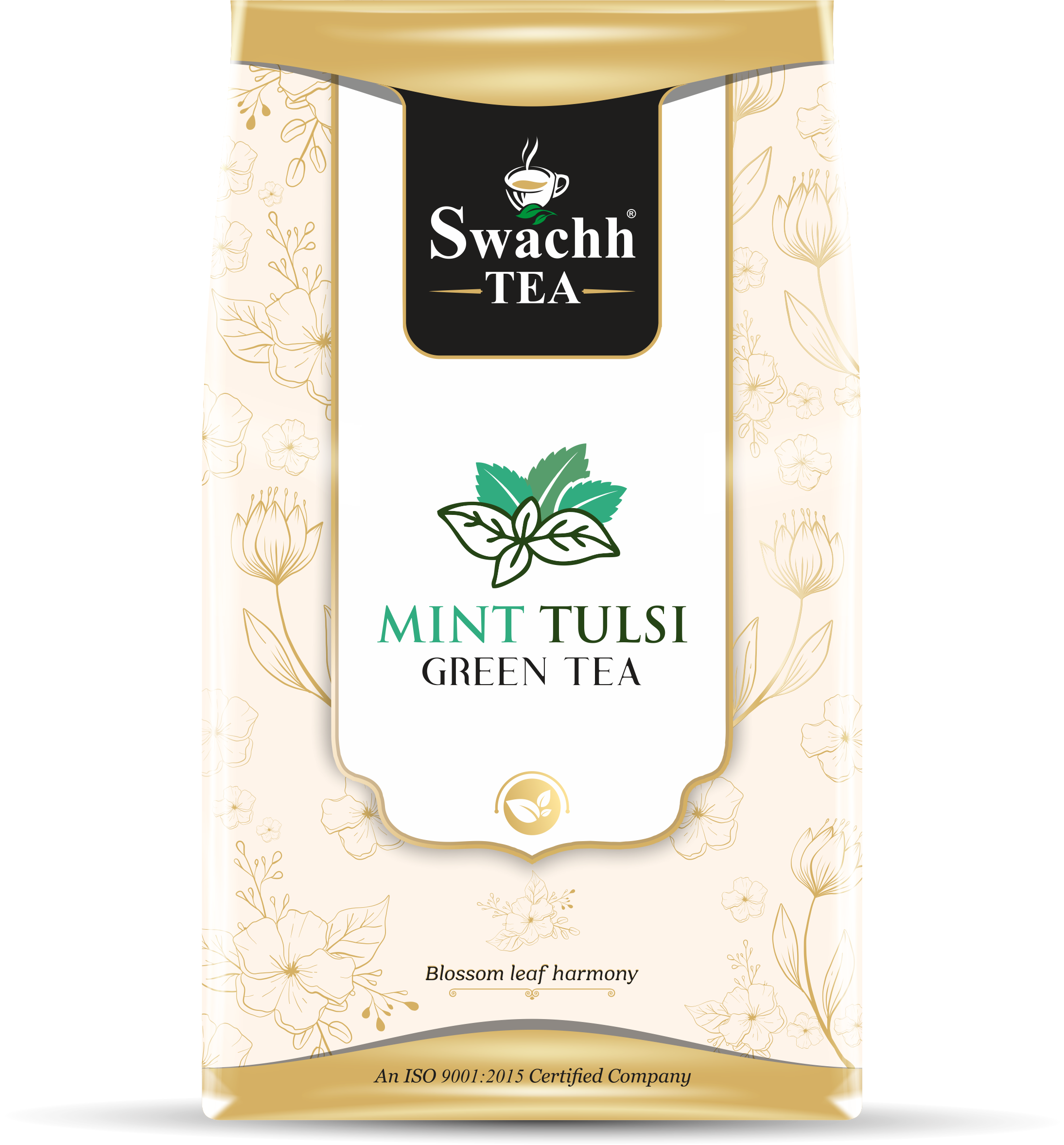 "Tulsi Mint Green Tea | Herbal Freshness in Every Sip"