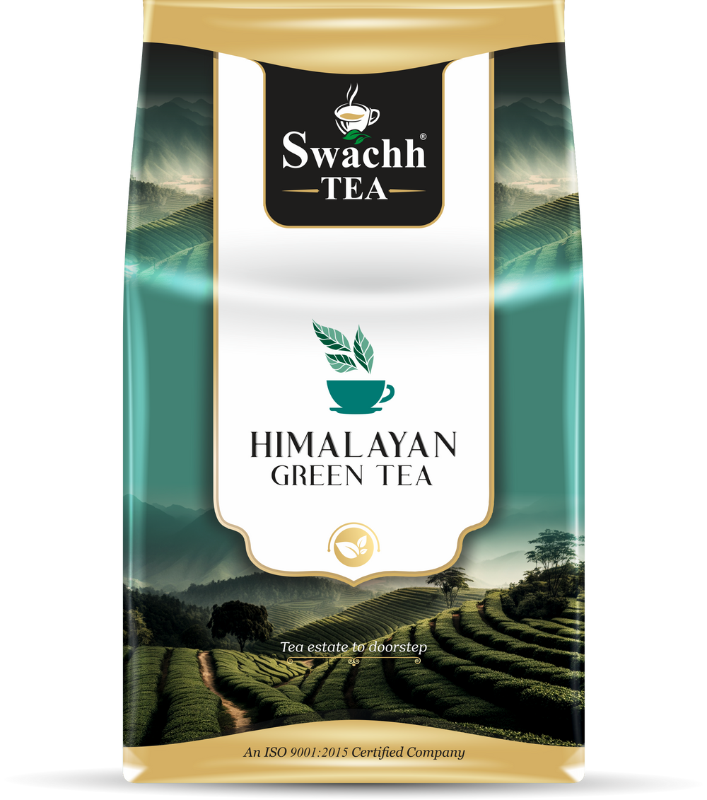 "Himalayan Green Tea | High Altitude Freshness"